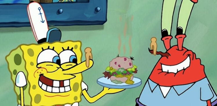 Geniaal: de Krokante Krab uit SpongeBob bestaat echt | Vroegert