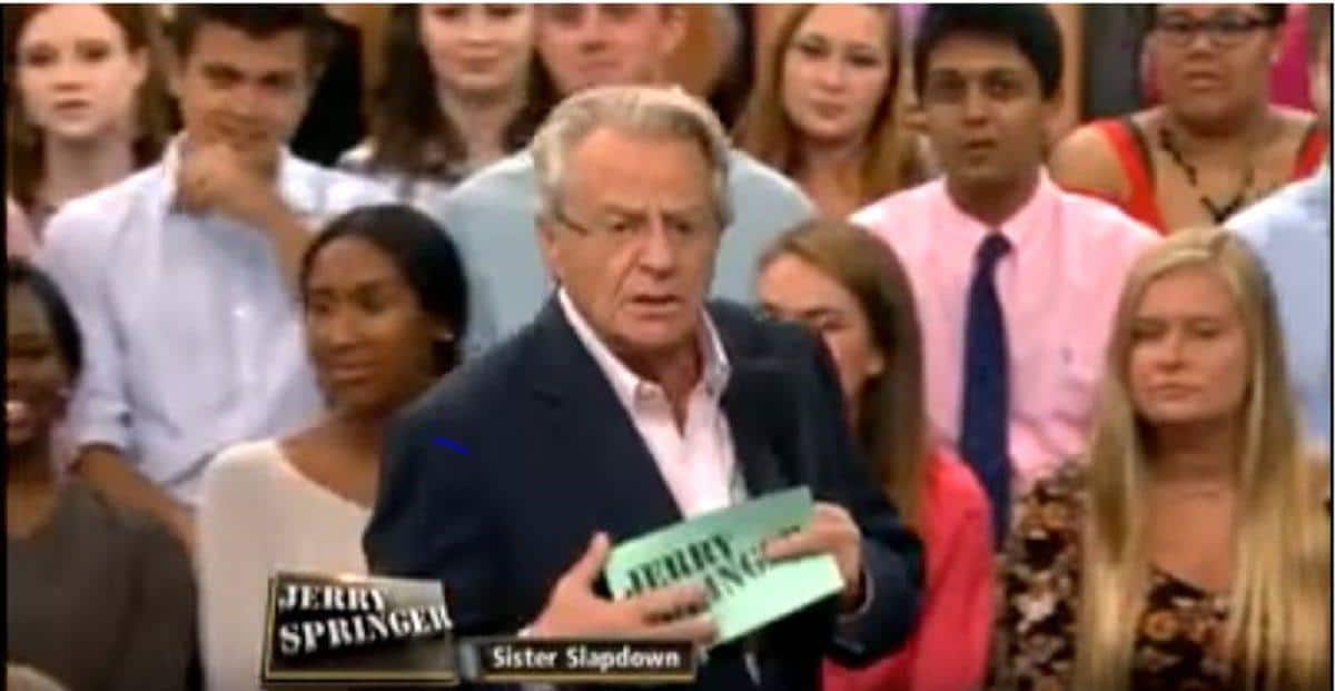 Hoe gaat het 29 jaar later met Jerry Springer en beveiliger Steve?